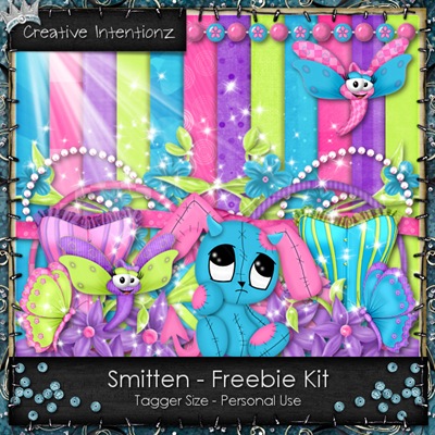 Creative Intentionz: *NEW* Smitten Scrap Kit FREEBIE
